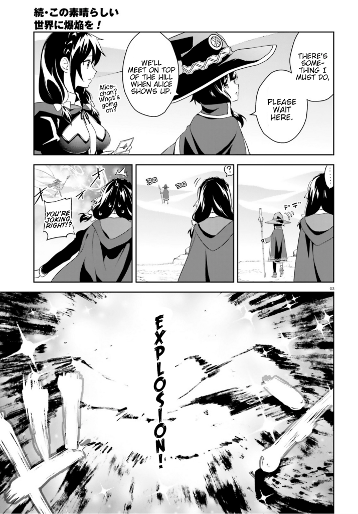 Konosuba Manga: Continued Explosions Chapter 3 | CGTranslations